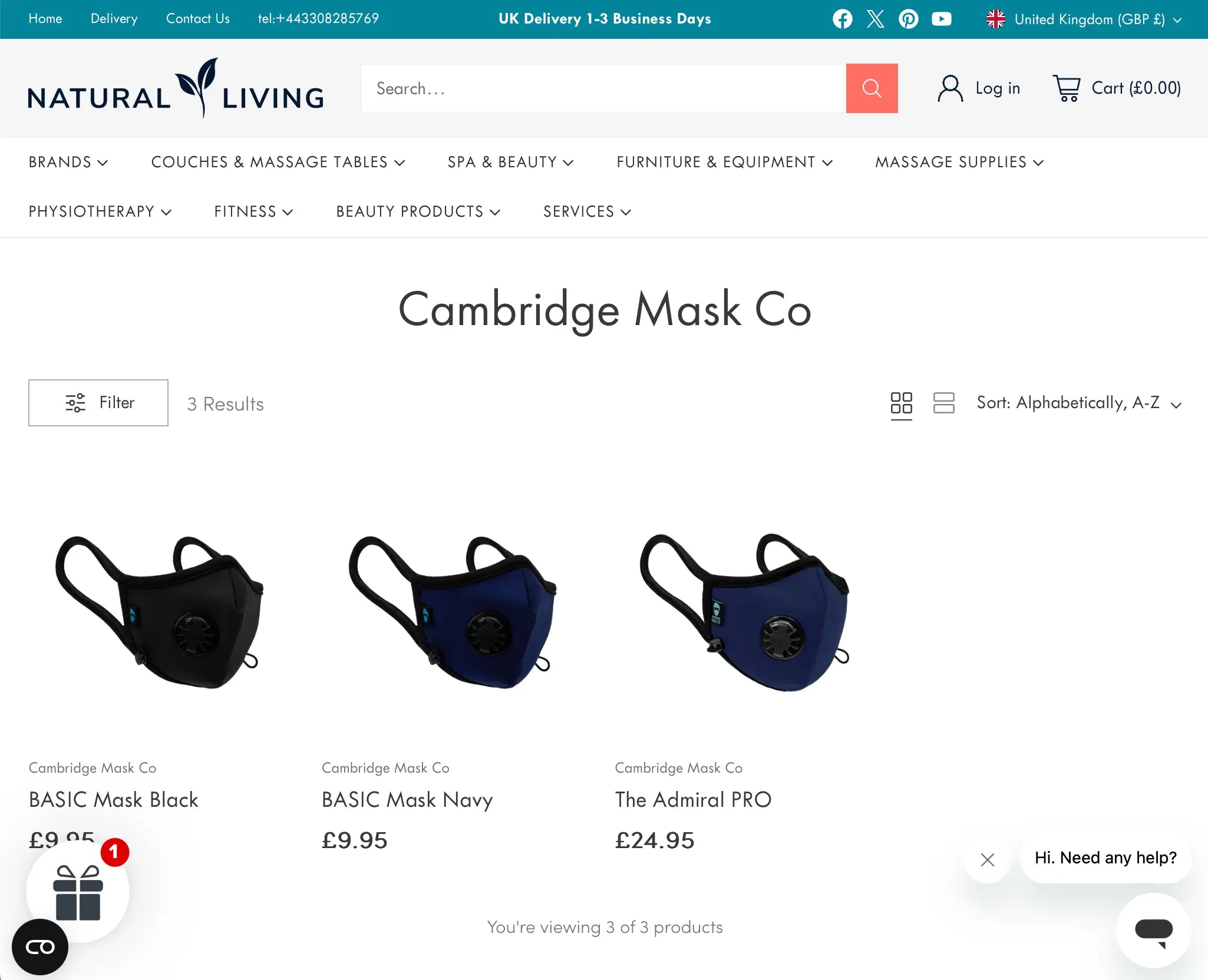 Cambridge Masks Now Available at Health Store, Natural Living UK ...